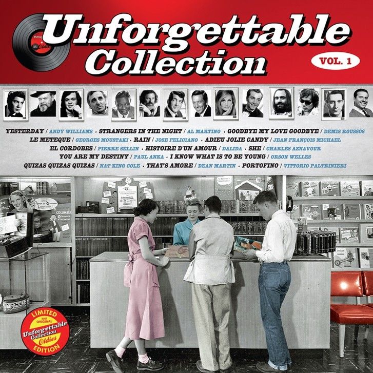 Unforgettable Collection Vol.1, LP, Limited Edition, виниловая ...