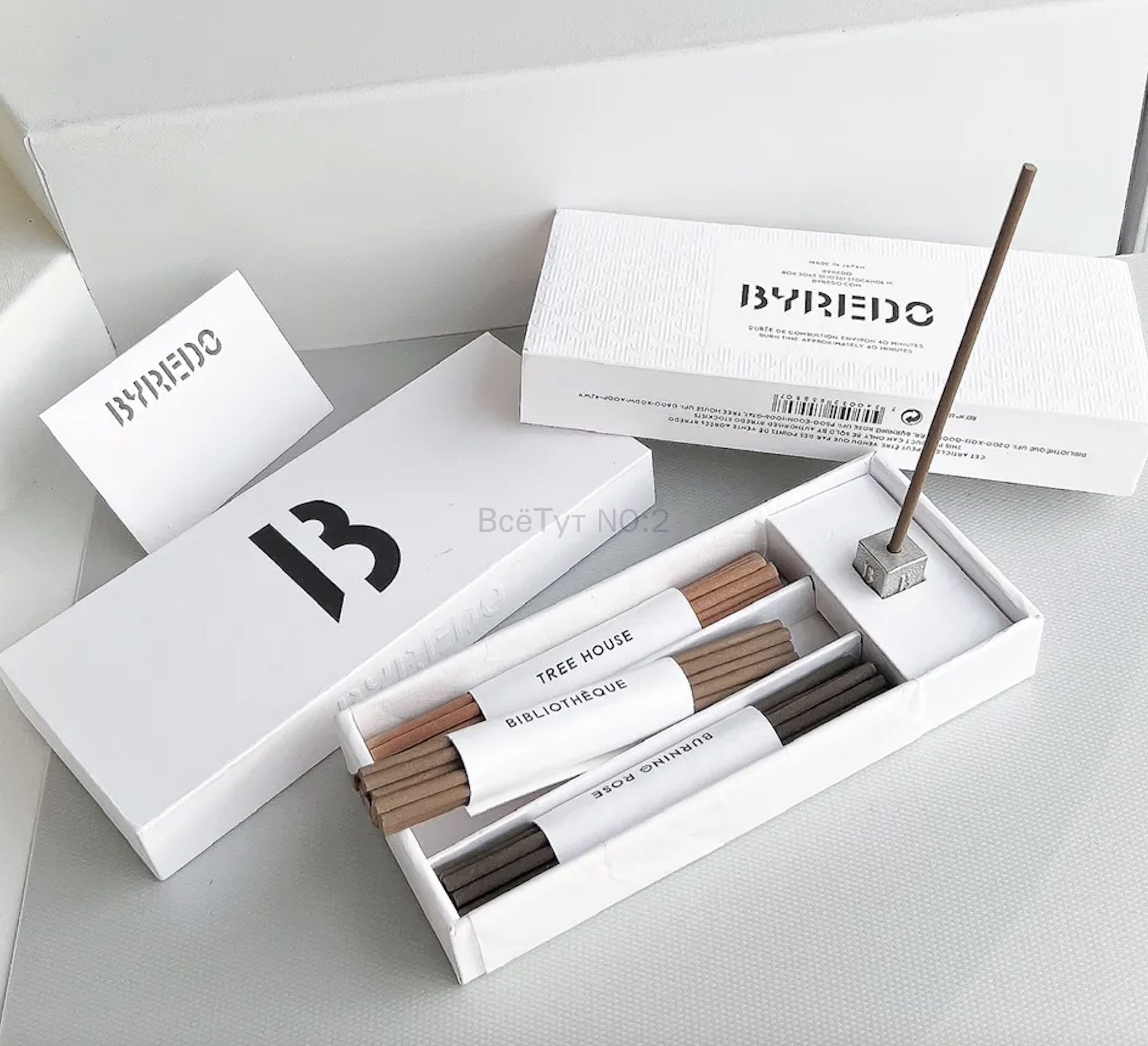 Набор благовоний BYREDO, Trois Encens Gift Set (60 палочек) купить на ...