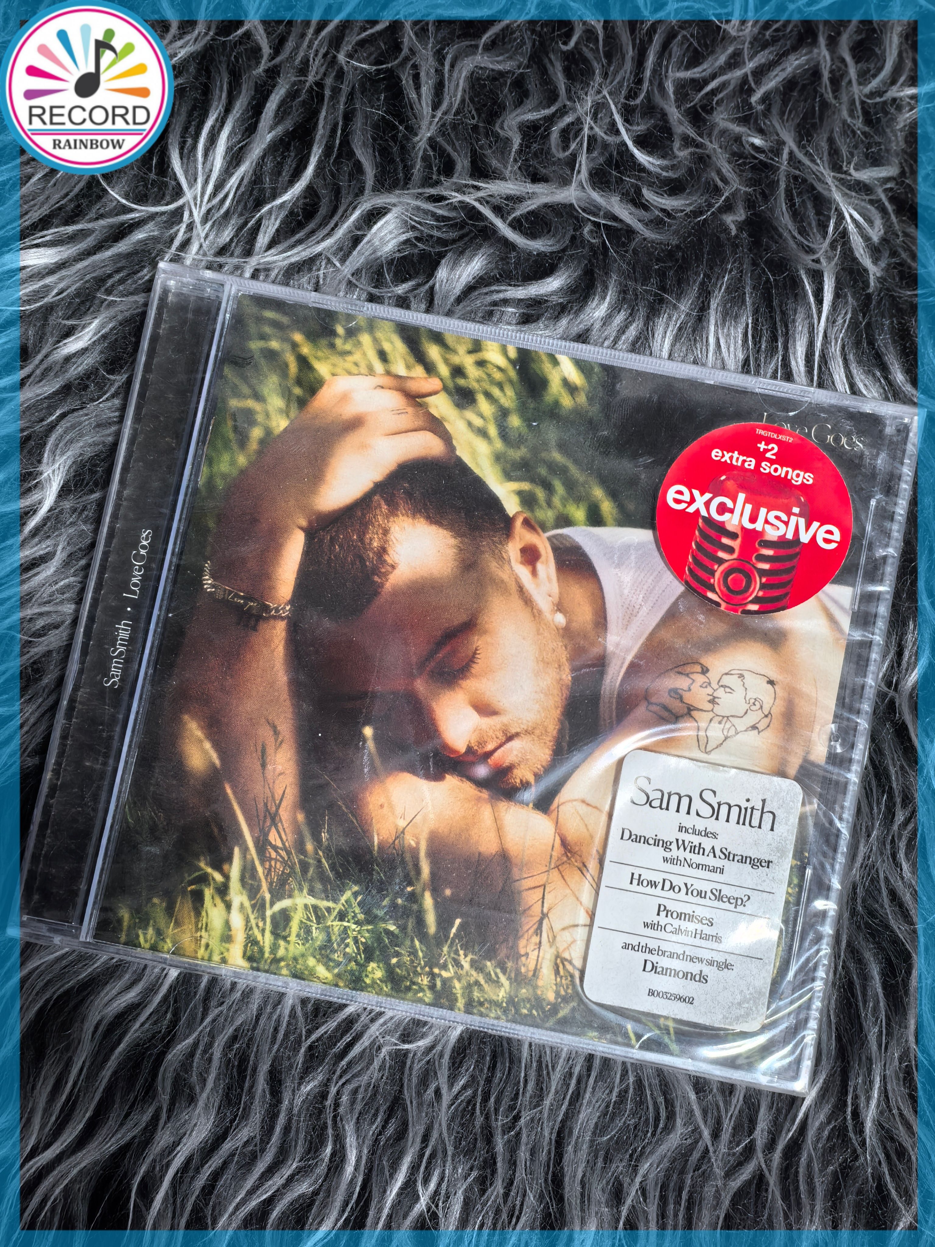 CD Sam Smith Love Goes +2 Extra Songs CD Совершенно новый Запечатанный ...