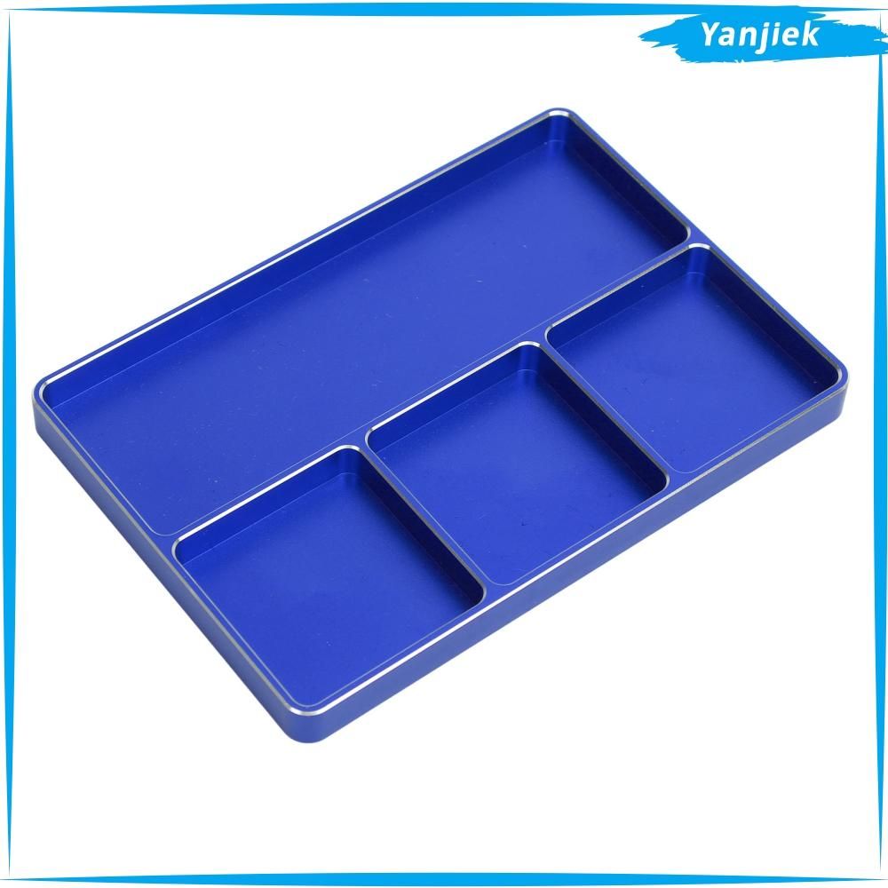 RC Repair Screw Tray, 4-грилдный магнитный лоток, для удобного хранения ...