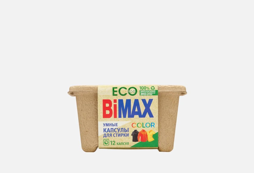 Капсулы для стирки Bimax Color eco купить на OZON по низкой цене ...