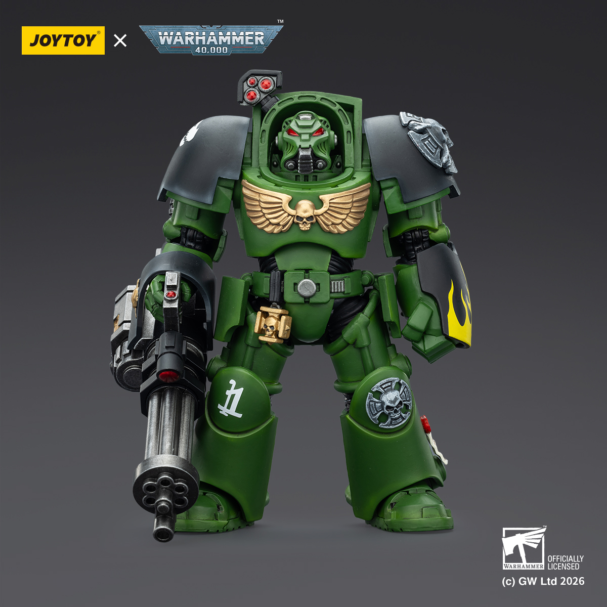 Фигурка подвижная Salamanders Terminator 3 with Power Fist and Assault ...