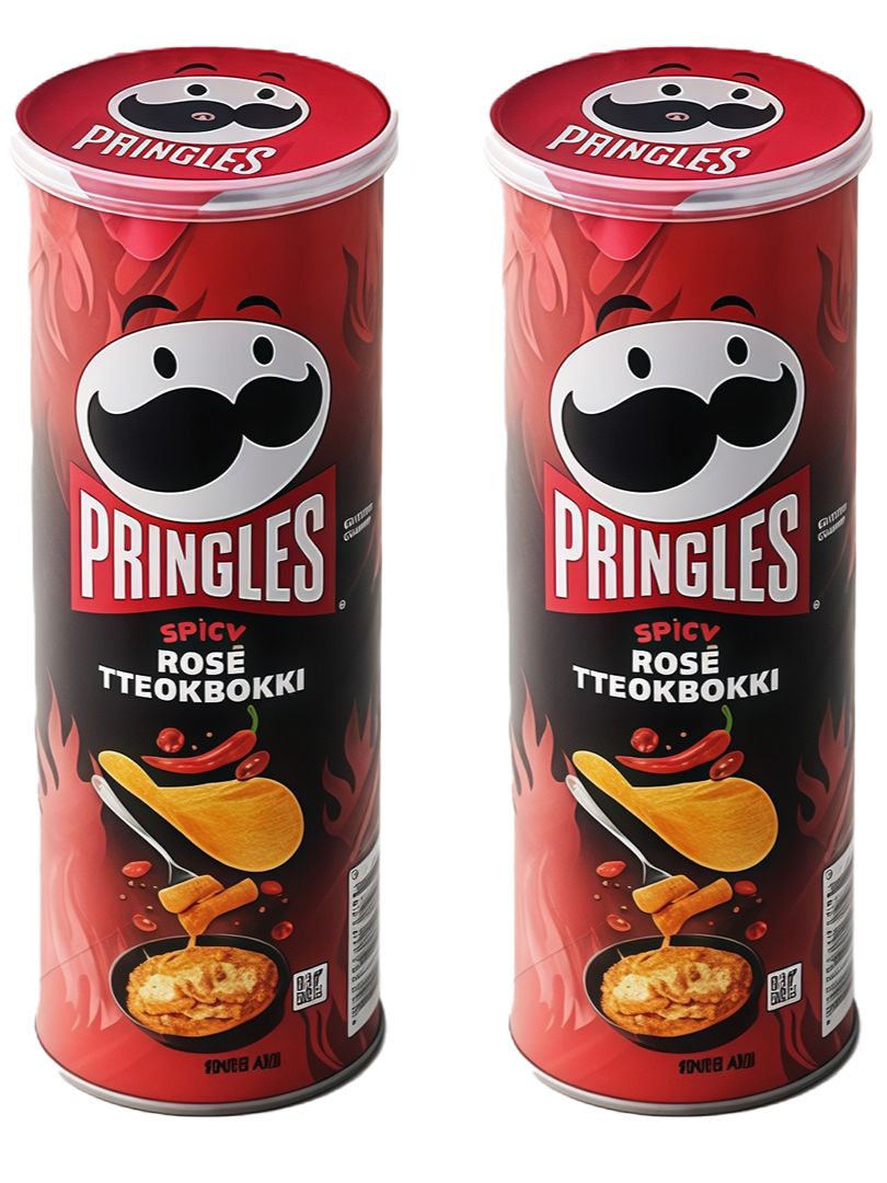 Чипсы Pringles Spicy Rose Tteokbokki, 2шт купить на OZON по низкой цене ...
