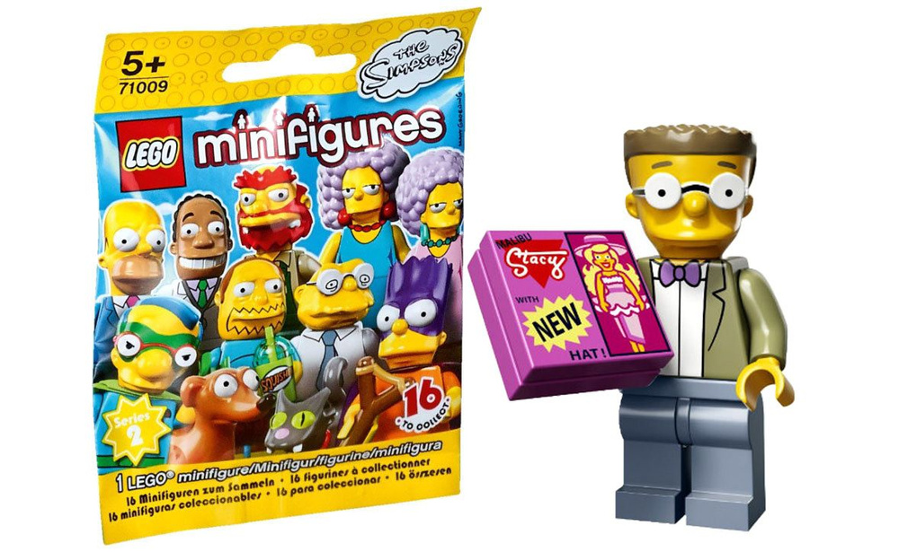 Минифигурки ЛЕГО "Симпсоны - Вэйлон Смитерс" LEGO Simpson Minifigures ...