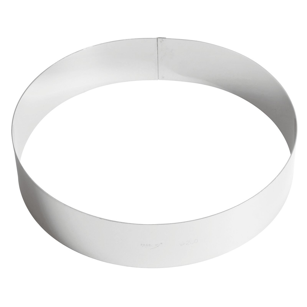 Кольцо кондитерское для торта, гарнира, 28х6 см, нержавеющая сталь ...