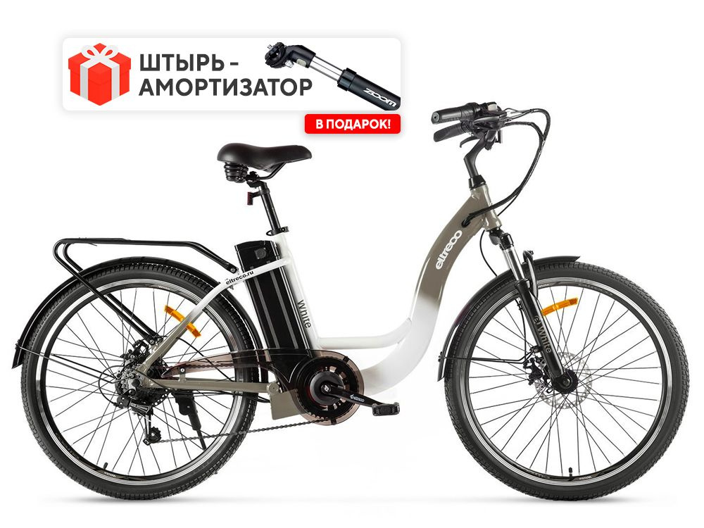 Eltreco Электровелосипед, 250 Вт, - купить с доставкой по выгодным ...