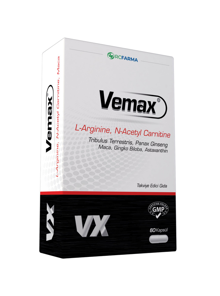 Rc.Farma Vemax Мультикомплекс для мужчин 60 капсул Турция - купить с ...
