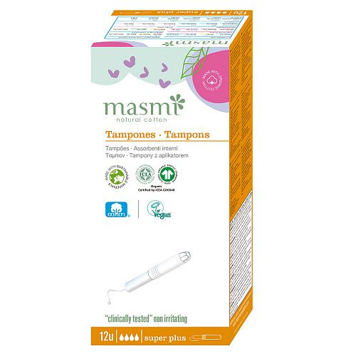 Masmi, Тампоны "Super Plus", с аппликатором, 12 штук - купить с ...
