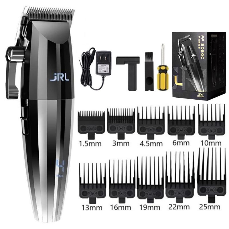 jRL Professional Машинка для стрижки JRL 2020C, черный, серебристый ...