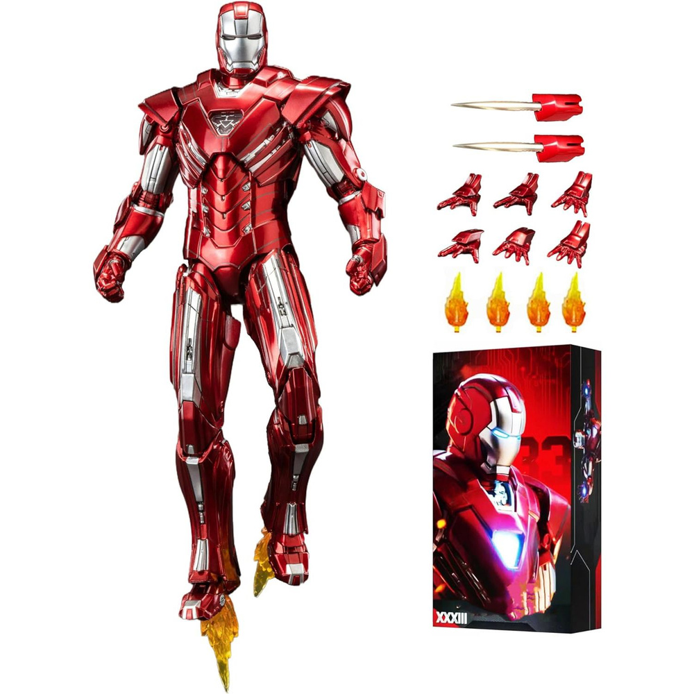 Фигурка Marvel 18см Железный человек 3 Марк 33 - купить с доставкой по ...