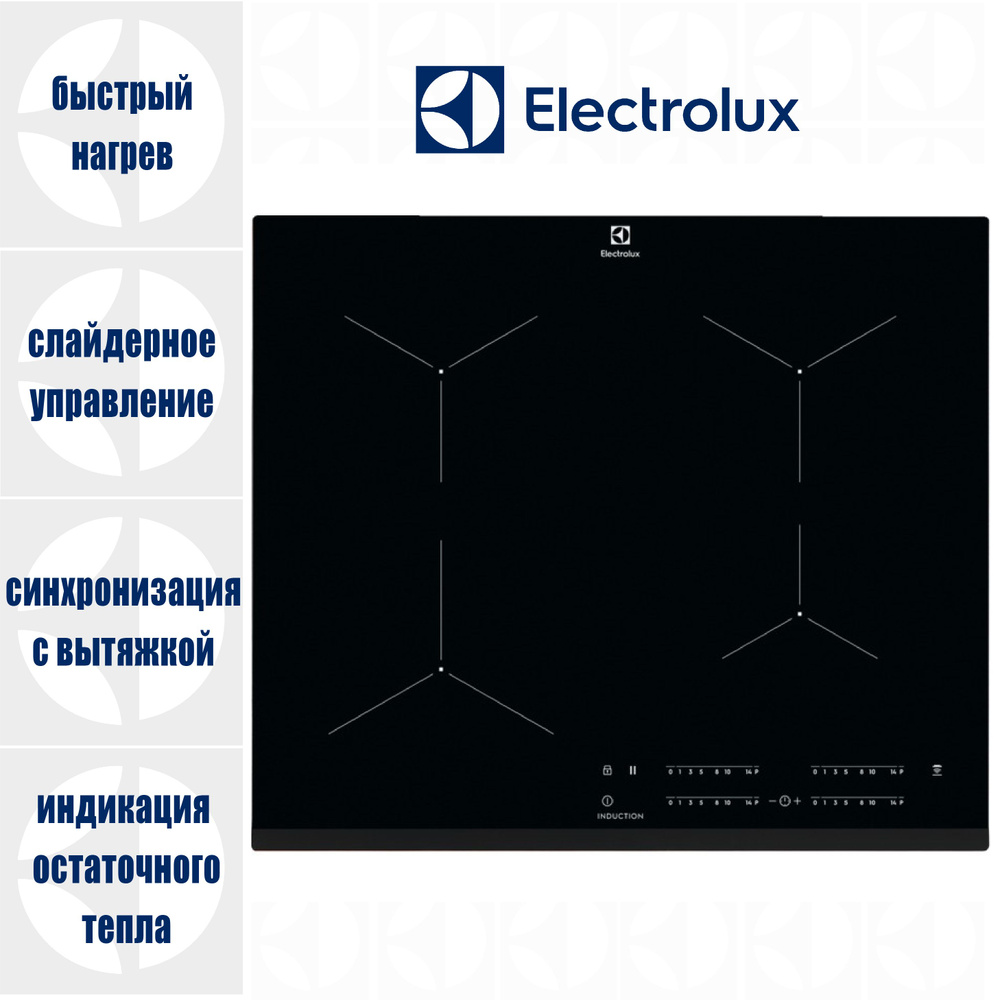 Индукционная варочная поверхность Electrolux EIT61443B купить по низкой цене с доставкой и ...