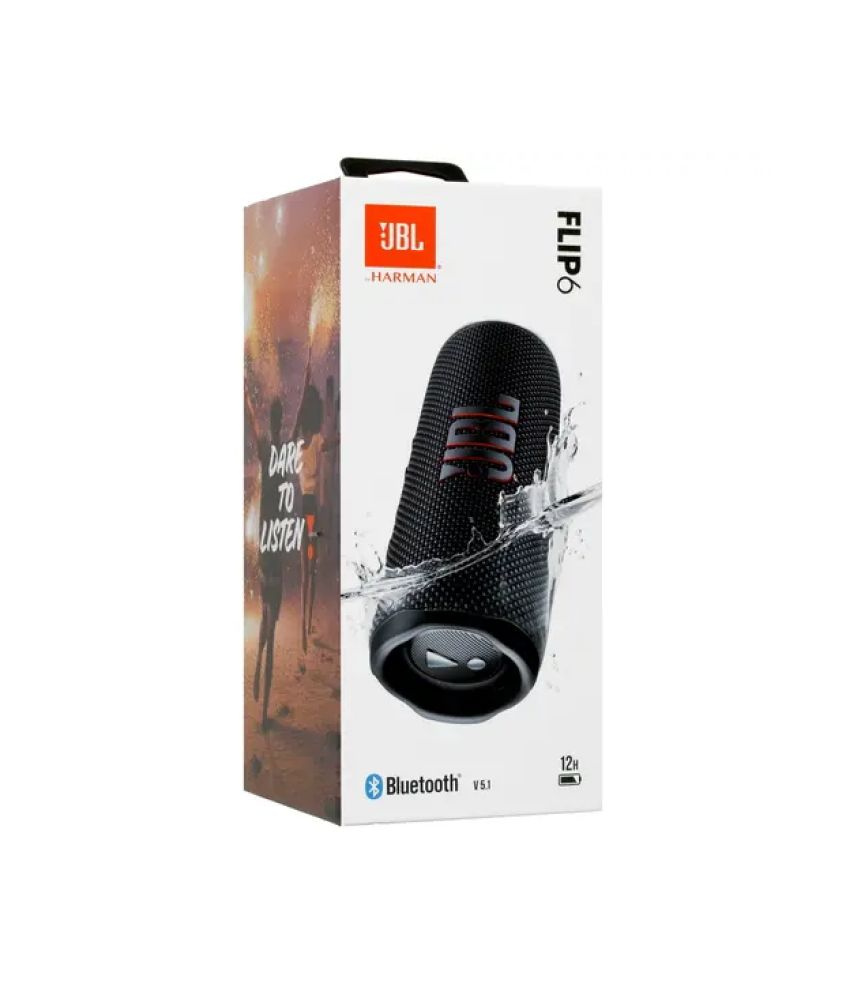 Беспроводная колонка JBL Портативная колонка Flip 6, черный - купить по ...
