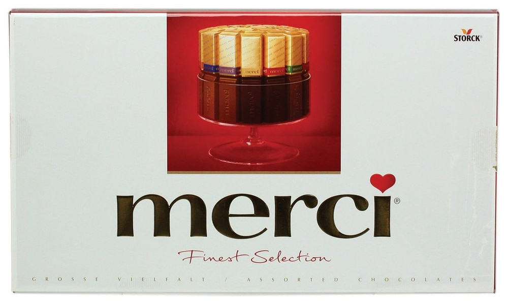 Конфеты MERCI Finest selection Ассорти, 250г - купить с доставкой по ...