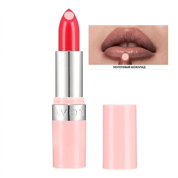 AVON Кремовая помада с гиалуроновой кислотой,Молочный шоколад/Bronze ...