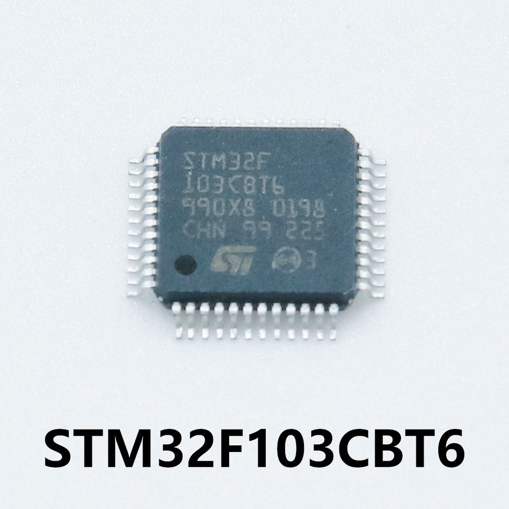 10шт -IOT STM32 Микросхема, STM32F103CBT6 LQFP-48, ST ARM Микросхема, STM оригинальный ...