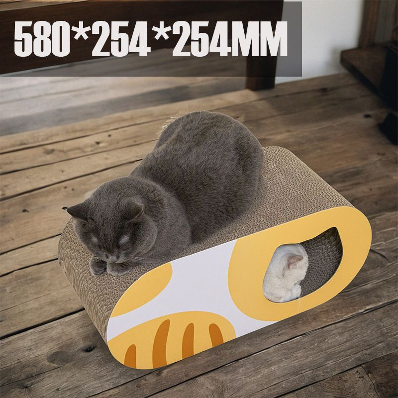 Домик дом для кошки с когтеточкой большой деревянный кошачий для кота ...