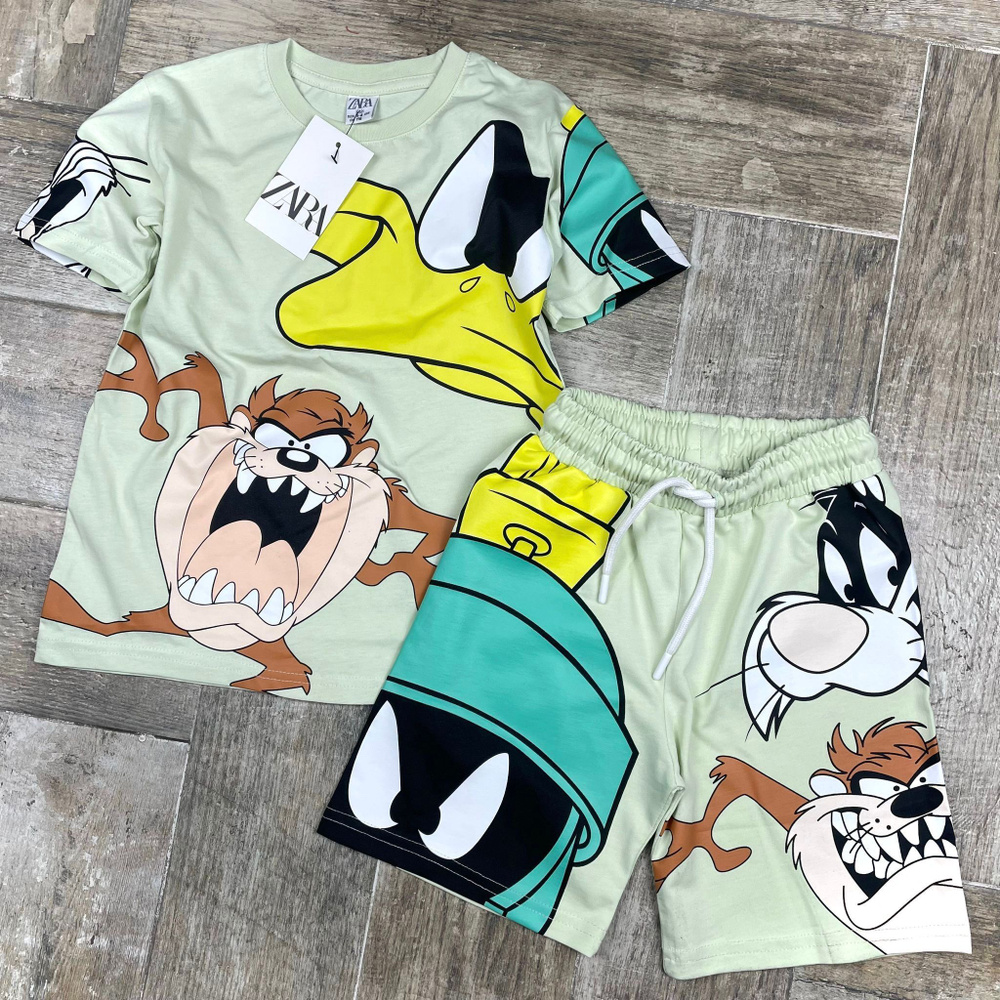 Комплект одежды Zara Дисней - купить с доставкой по выгодным ценам в интернет-магазине OZON ...