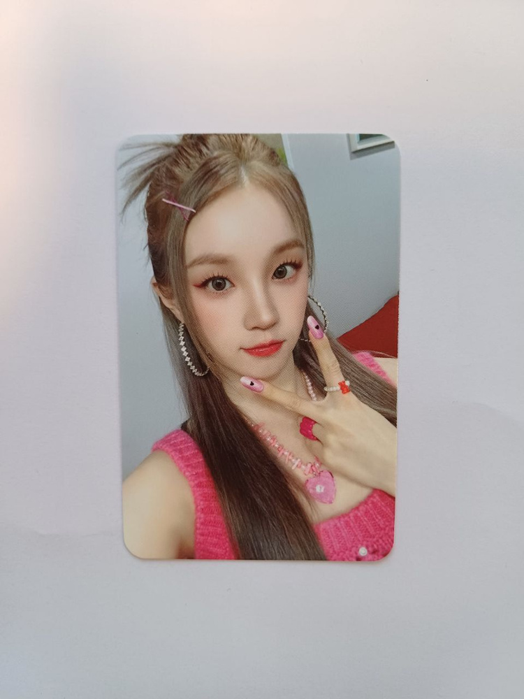 Фотокарта (G)I-DLE - I feel (Apple Music lucky draw) (Yuqi) - купить с ...