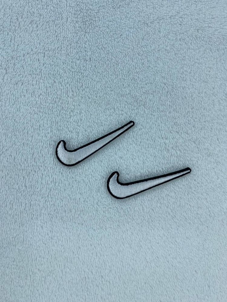 Термонаклейка тканевая нашивка патч заплатка наклейка на одежду Nike ...