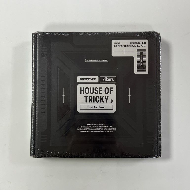 CD Альбом XIKERS - HOUSE OF TRICKY : TRIAL AND ERROR 3rd Mini Tricky ...