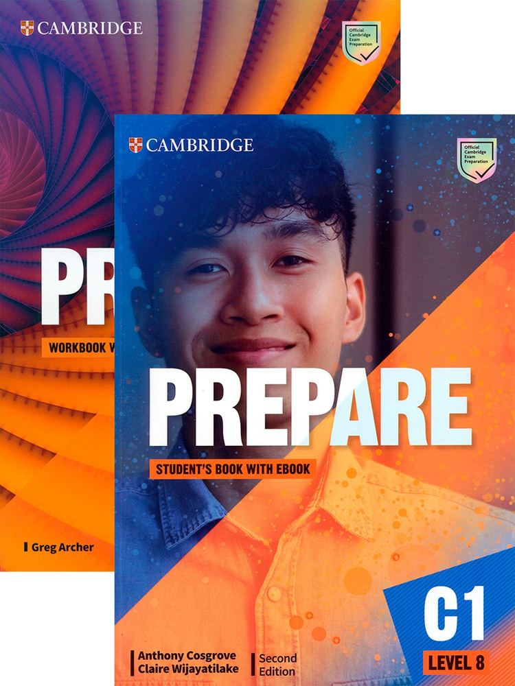 Prepare. 2nd Edition. Level 8. Workbook + Student's Book / Книга на ...