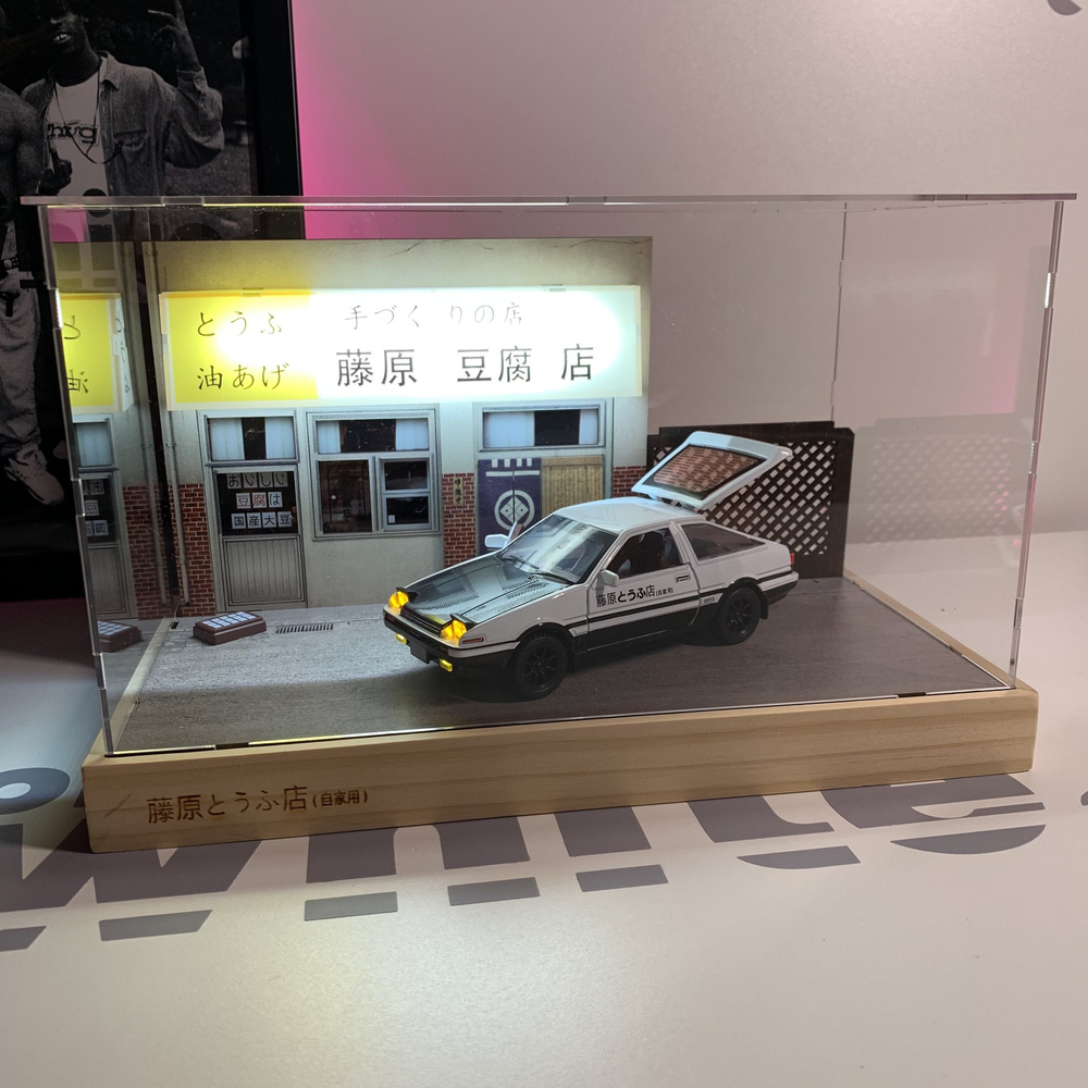 Японский Ночник Initial D+Toyota Ae86 купить на OZON по низкой цене ...