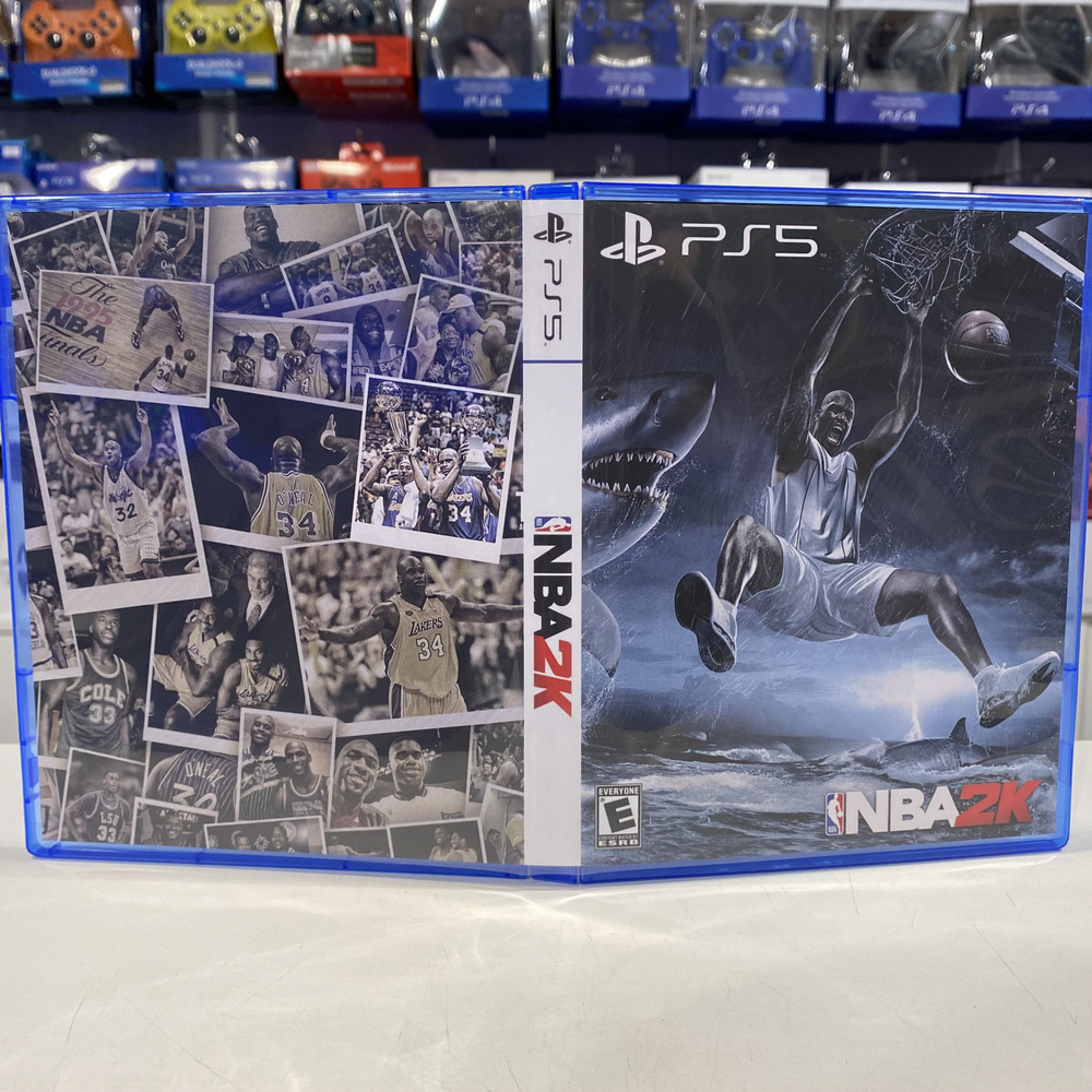 Игра "NBA" PS5 - Кастомная обложка для диска - купить с доставкой по ...