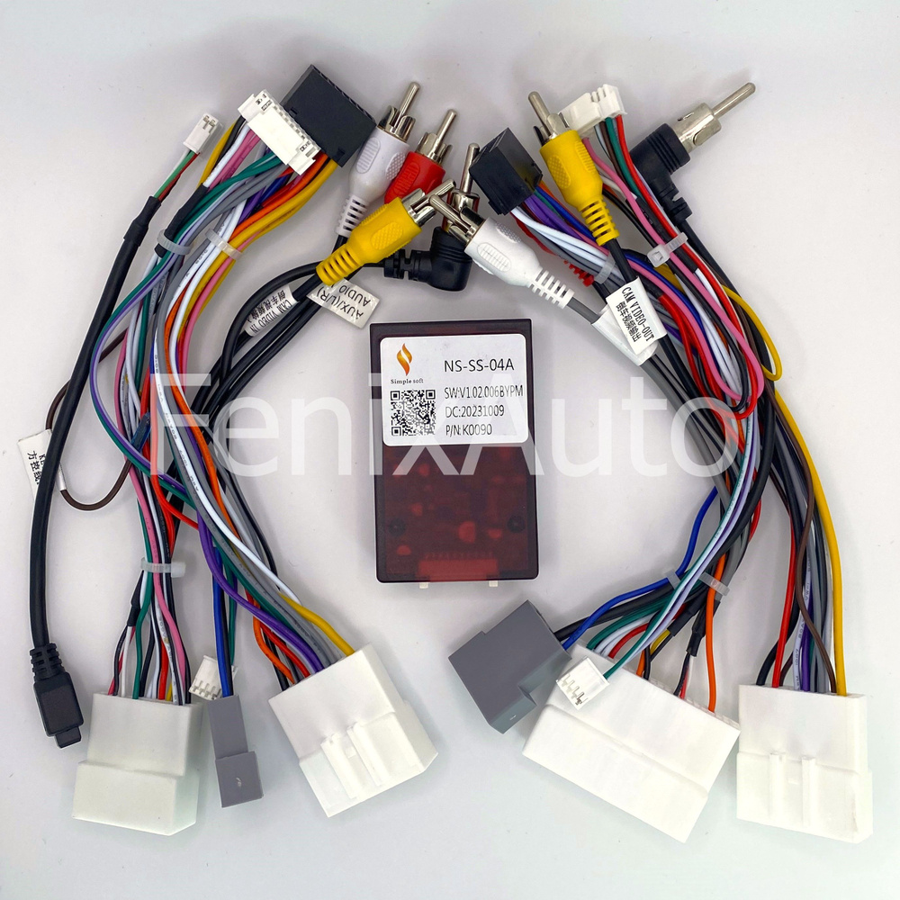 Разъем-переходник 16 pin с Canbus Simple Soft для подключения Android ...