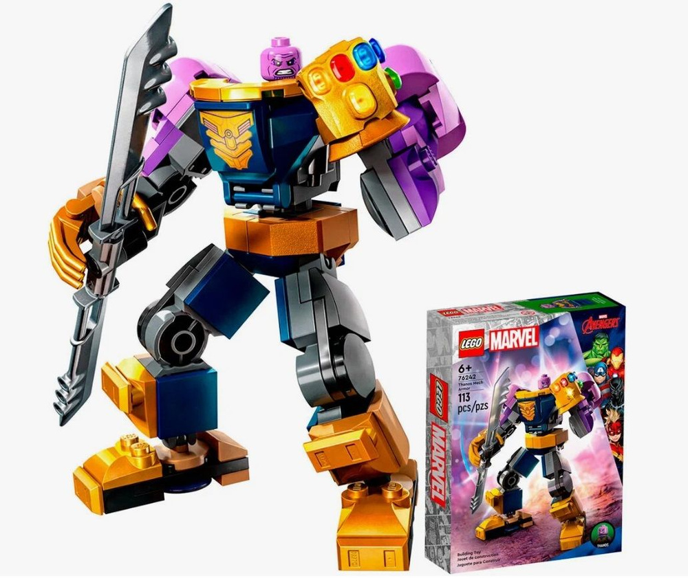 Конструктор Игрушка LEGO Super Heroes "Танос: робот" - купить с ...