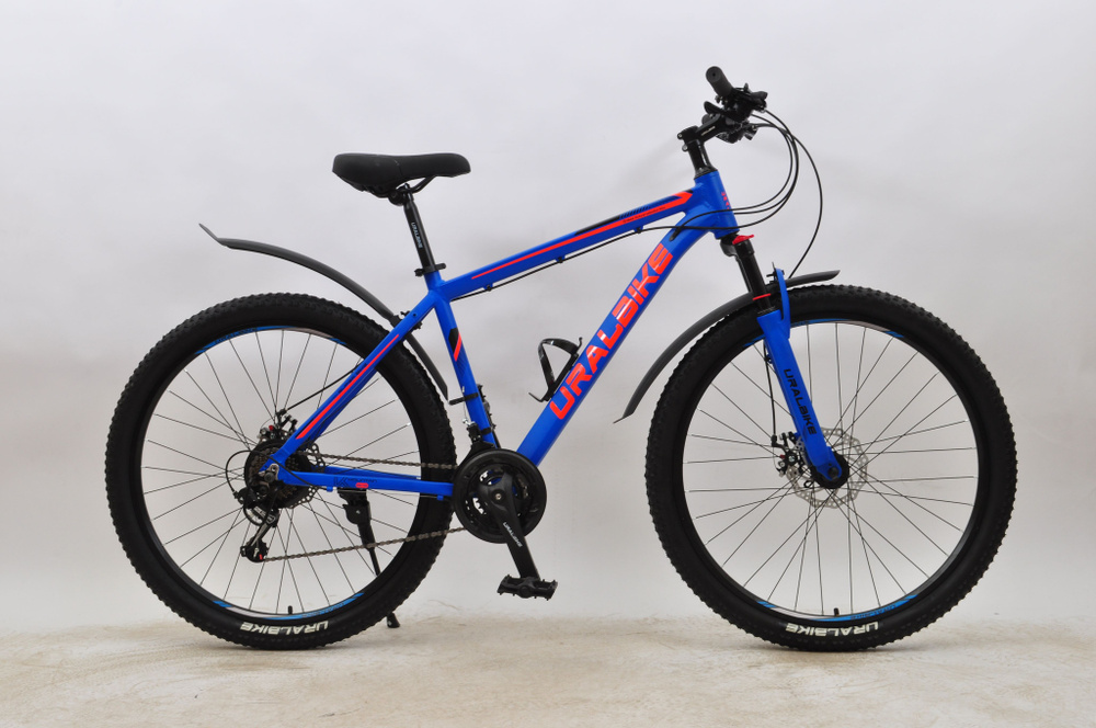 Велосипед горный URALBIKE SPRINTER blue 27,5, 18 рама, 21 скорость ...