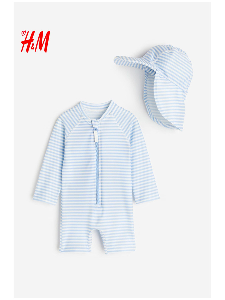 Купальник слитный H&M Swimwear - купить с доставкой по выгодным ценам в интернет-магазине OZON ...