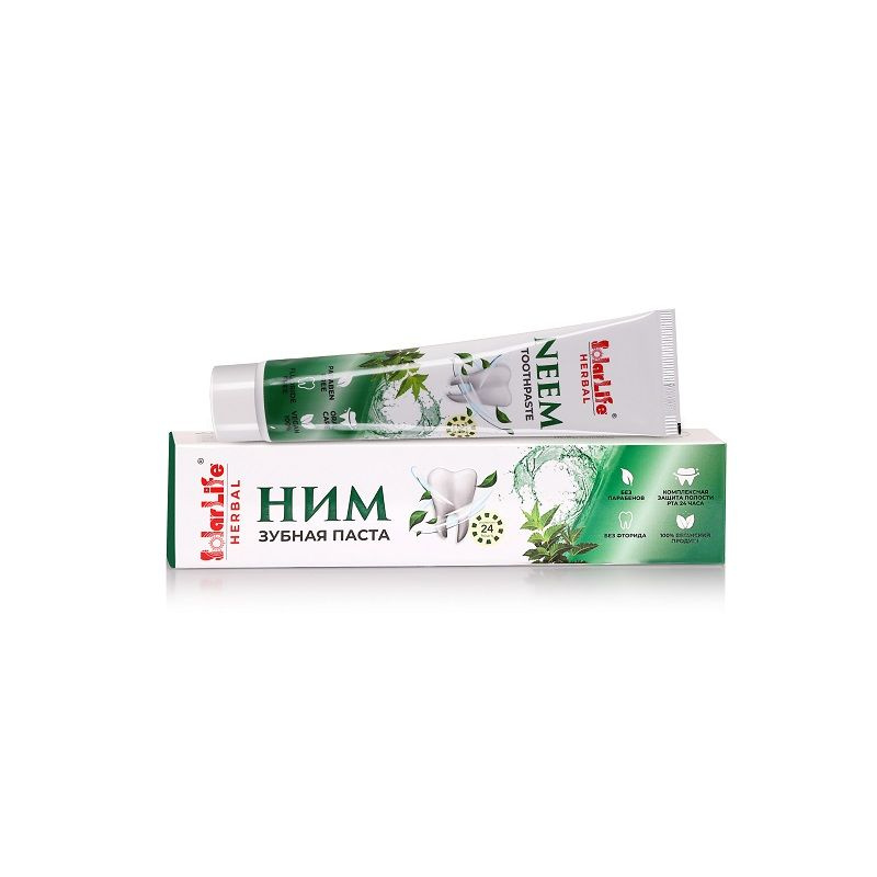 NEEM Toothpaste, Solar Life (НИМ зубная паста, Солар Лайф), 100 г ...