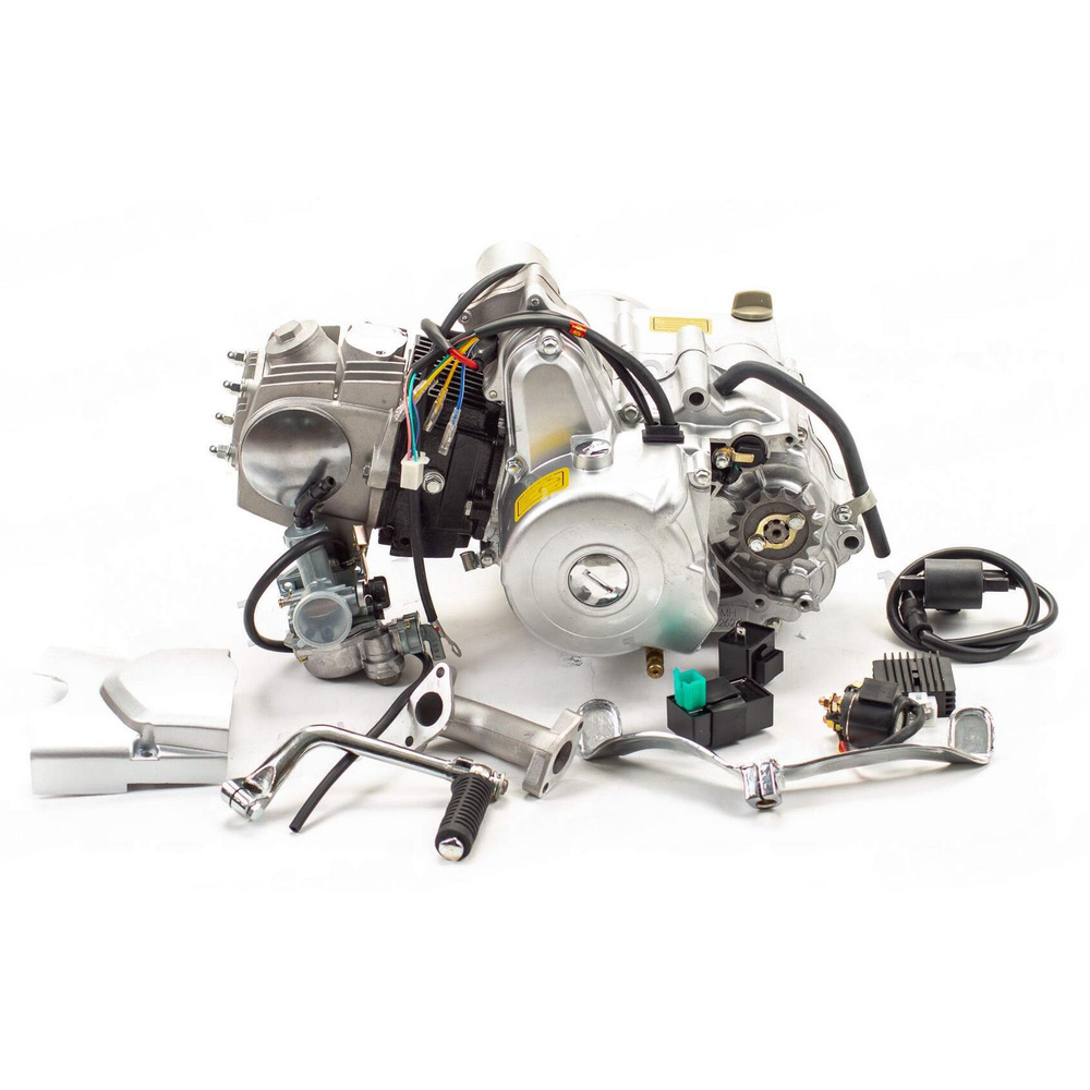 Двигатель 110см3 152FMH (52.4x49.5) полуавтомат, 4 ск, стартер сверху ...