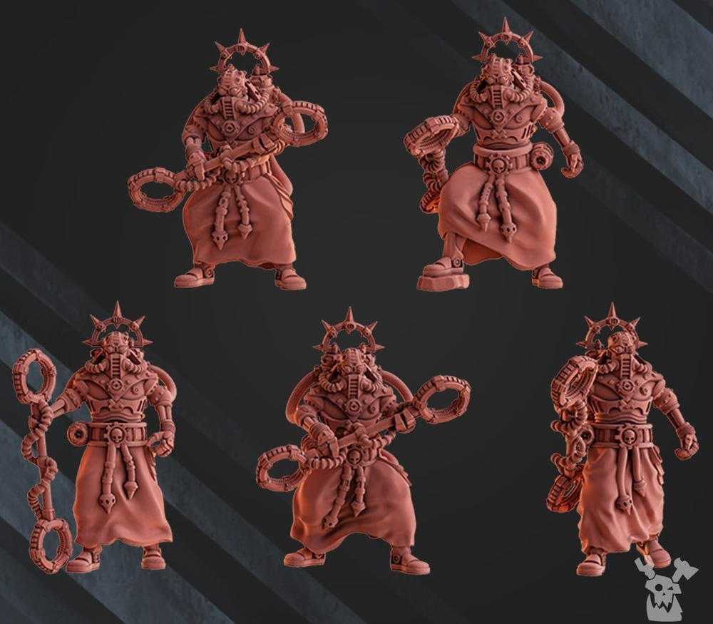 Миниатюра Warhammer Mechanicus Shock Priests Staff купить на OZON по ...