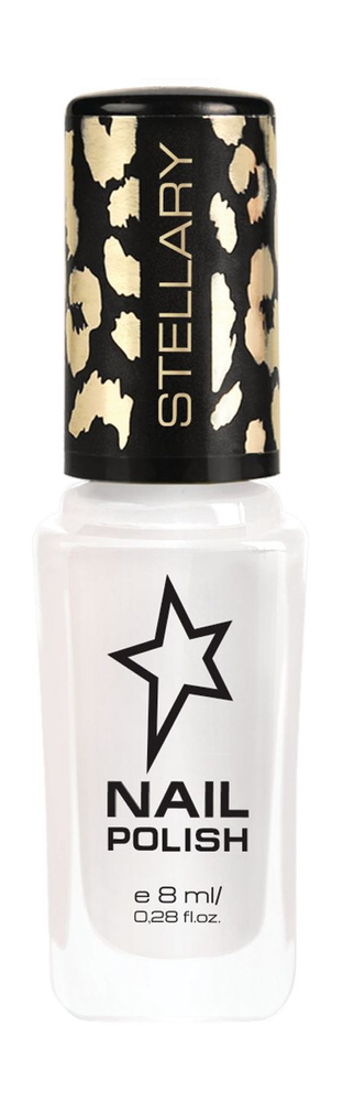 STELLARY Лак для ногтей Nail Polish, 8 мл, 92 Белый - купить с ...