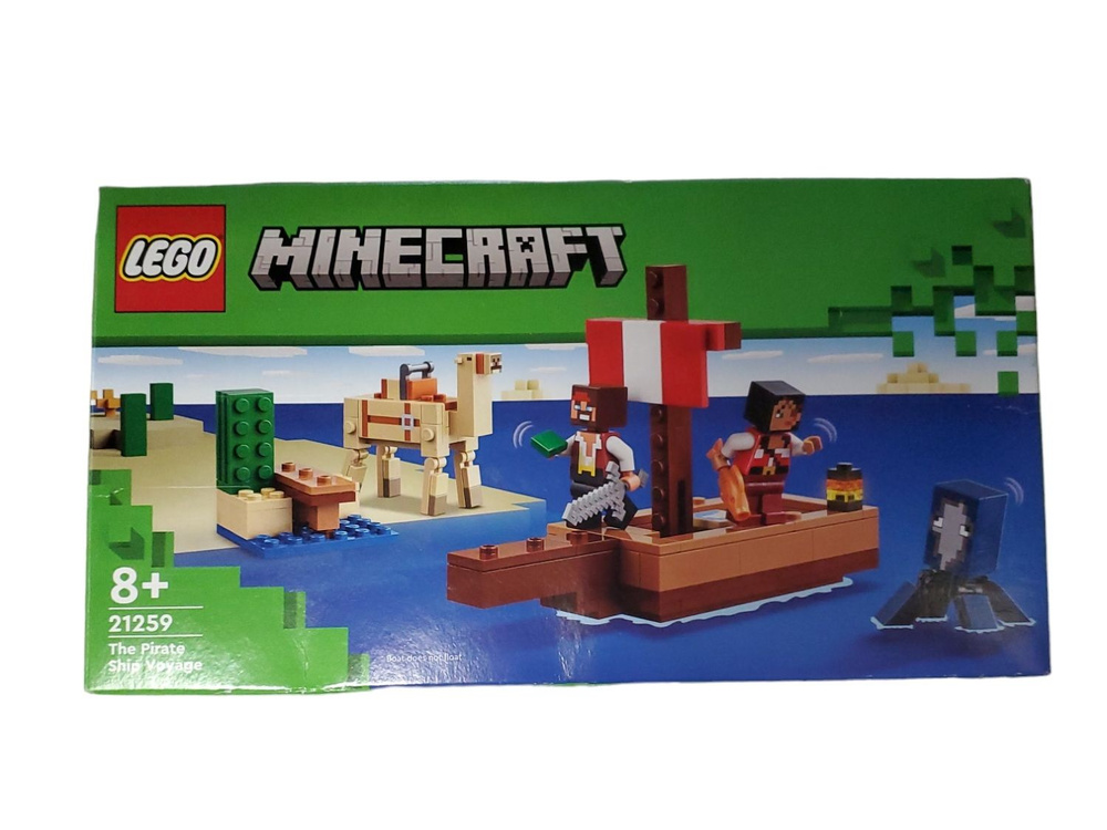 Конструктор Lego 21259 Minecraft Путешествие на пиратском корабле - купить с доставкой по ...