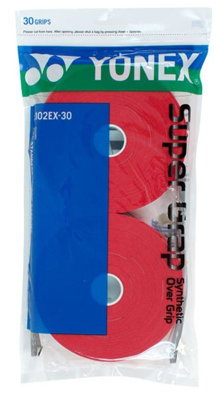 Намотка Yonex AC102EX Super Grap красный 30 штук купить на OZON по ...