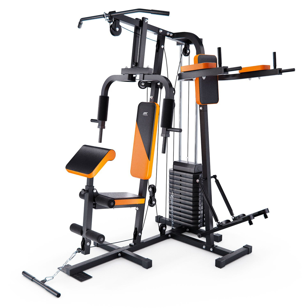 Силовой комплекс DFC HomeGym D7002-60 стек 60 кг / 13 пластин купить на OZON по низкой цене ...