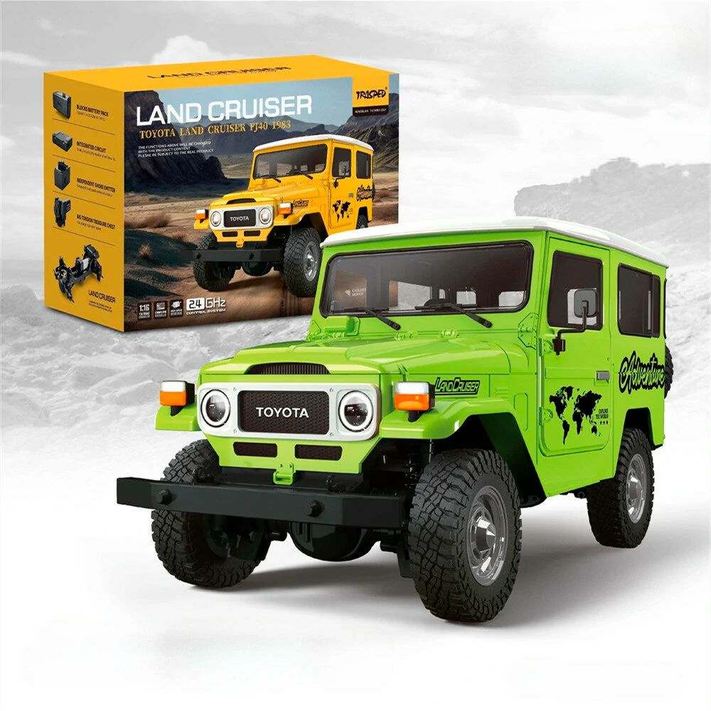 Радиоуправляемая машина внедорожник HG HG4-50 TRASPED RTR 1/16 2.4G 4WD (TOYOTA Land Cruiser ...