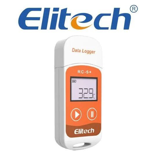 Elitech RC-5+ Регистратор Температуры USB Даталоггер для Точного ...