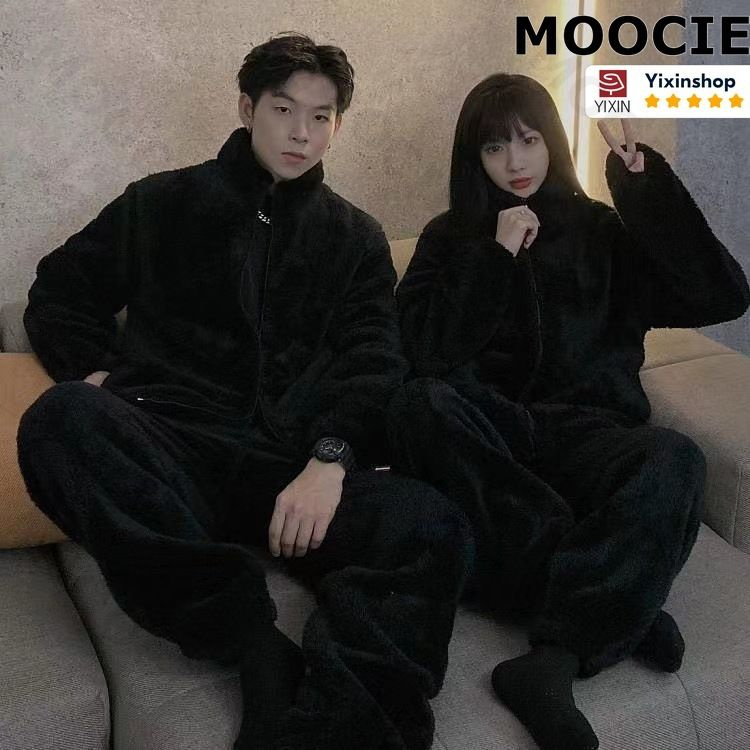 Пижама Мужской, Женский MOOCIE, размер 54 черный Китай купить c доставкой на OZON по низкой цене ...