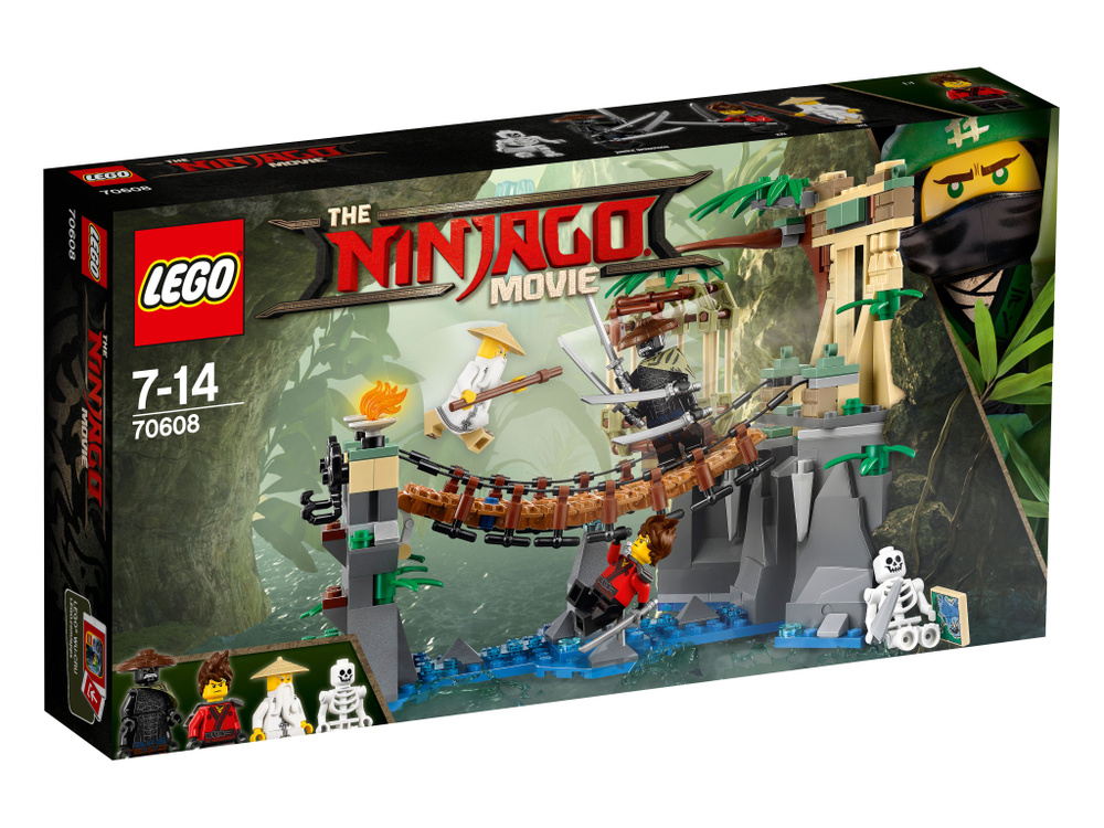 Конструктор LEGO The Ninjago Movie 70608 Master Falls (Битва Гармадона ...