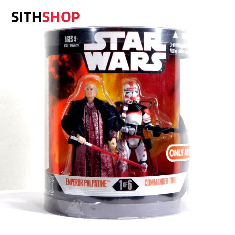 Фигурка Hasbro Star Wars Order 66 Emperor Palpatine & Commander Thire ...