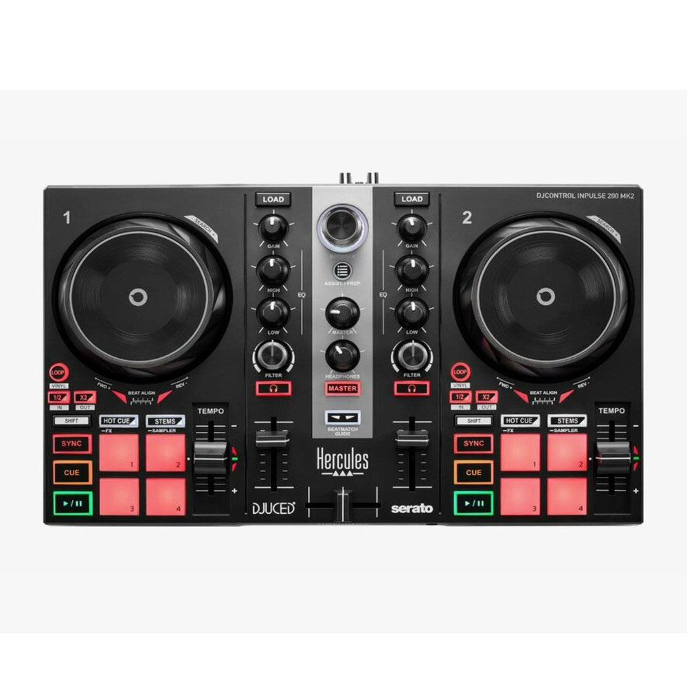 Контроллер Hercules DJControl Inpulse 200-MK2 купить на OZON по низкой ...