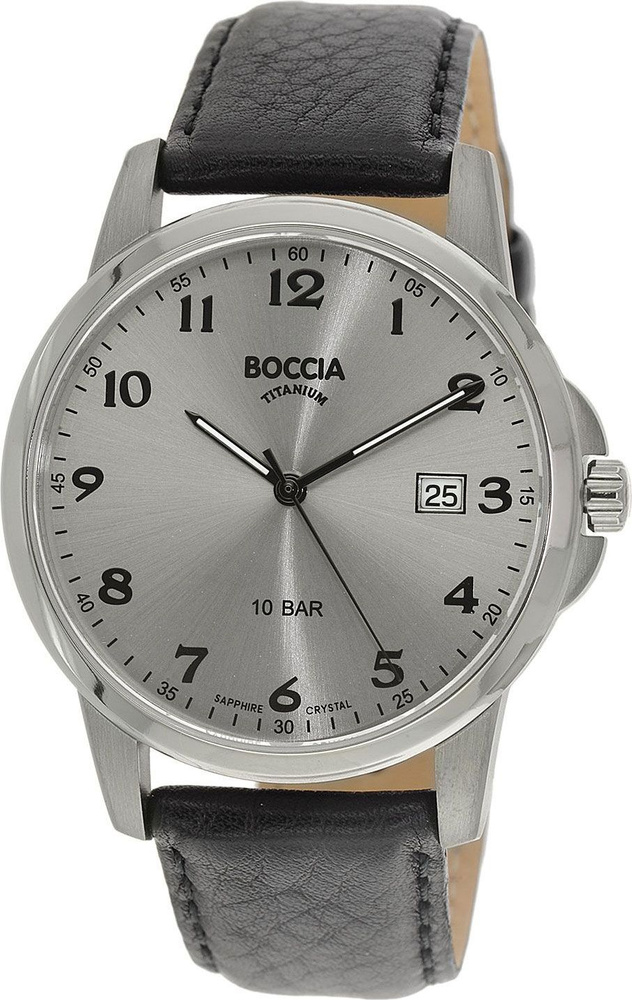 BOCCIA TITANIUM Часы наручные Кварцевые 3633-03 купить на OZON по ...