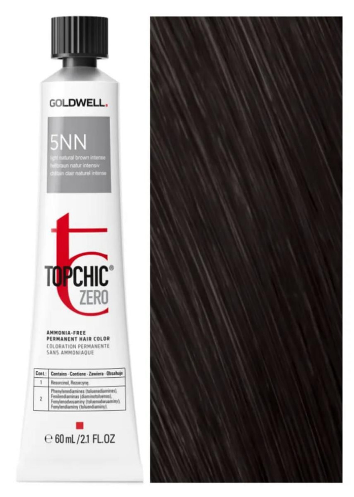 Goldwell TOPCHIC ZERO 5NN Светло-коричневый - экстра Безаммиачная ...