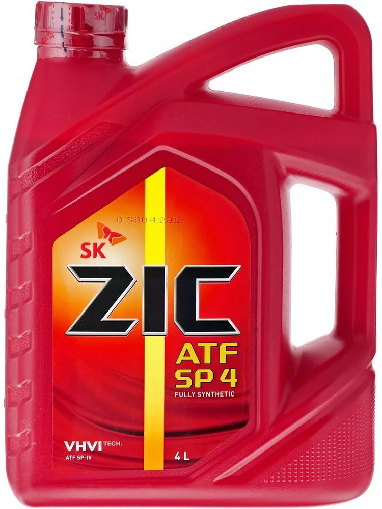 Масло ZIC ATF SP-4 4л купить c доставкой на OZON по низкой цене (1859659394)
