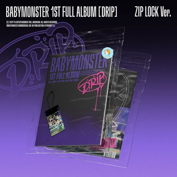 Альбомы BABYMONSTER - 1st FULL Album DRIP K-POP Official Store купить ...