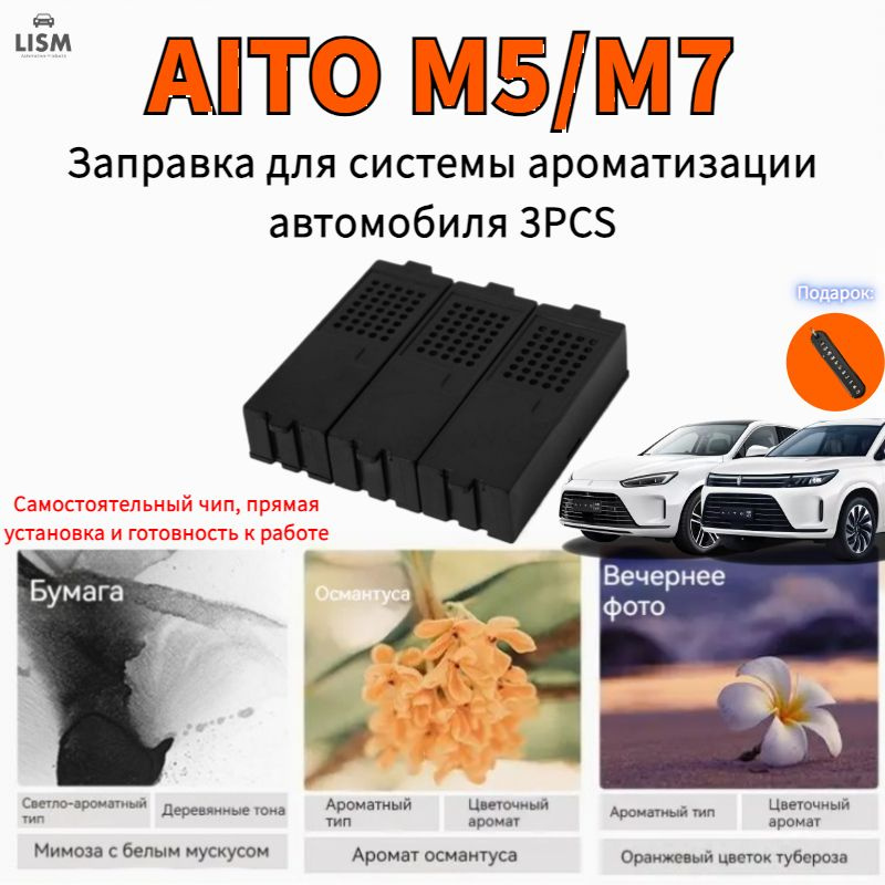 22-24 AITO M5/M7 Заправка для системы ароматизации автомобиля,aito m5/m7 Автозапчасти купить c ...