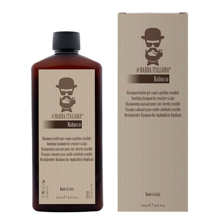 BARBA ITALIANA Шампунь для волос успокаивающий Nabucco 250 мл купить на ...